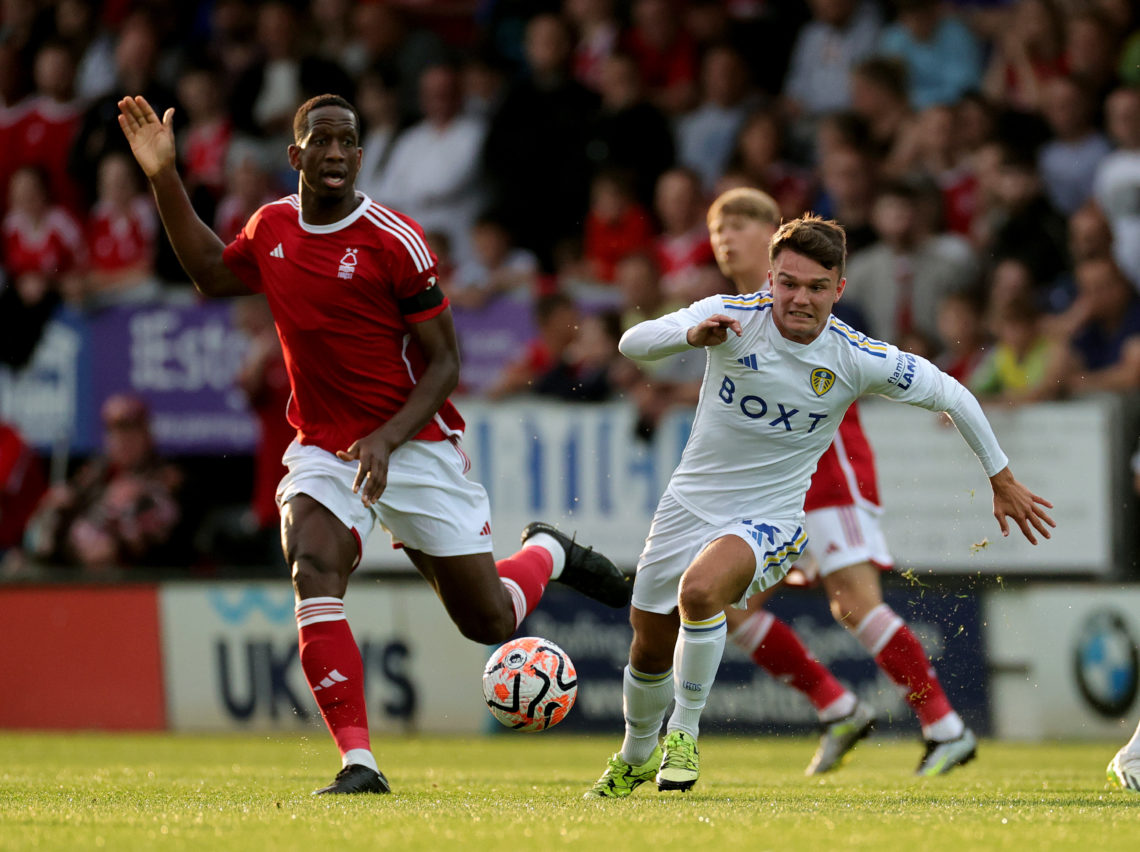 Three winners from Leeds friendly against Forest, player taking ...