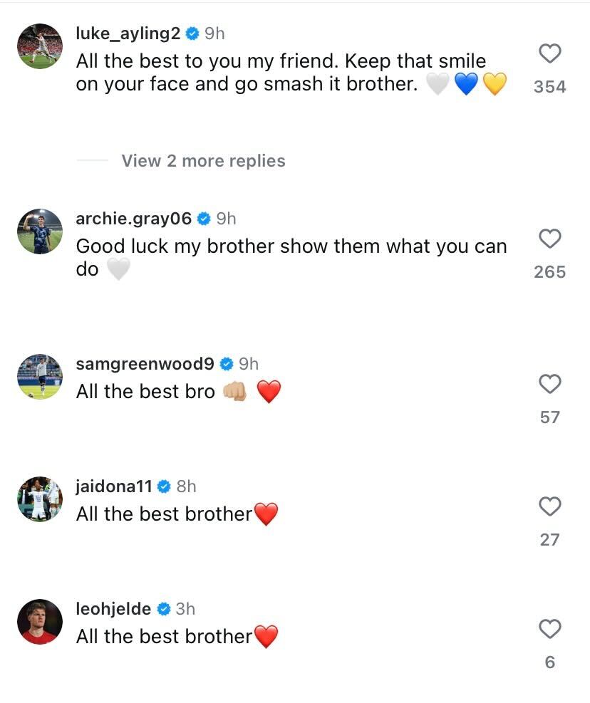 Luke Ayling and Jaidon Anthony react to latest transfer news out of ...