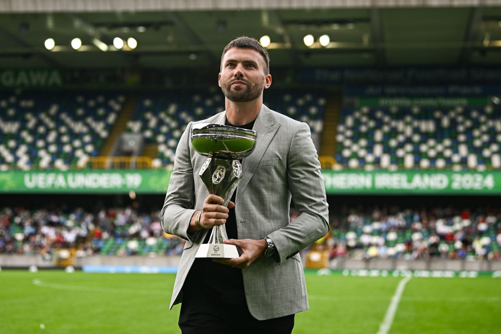 Stuart Dallas shares what he told Archie Gray after Leeds' play-off ...