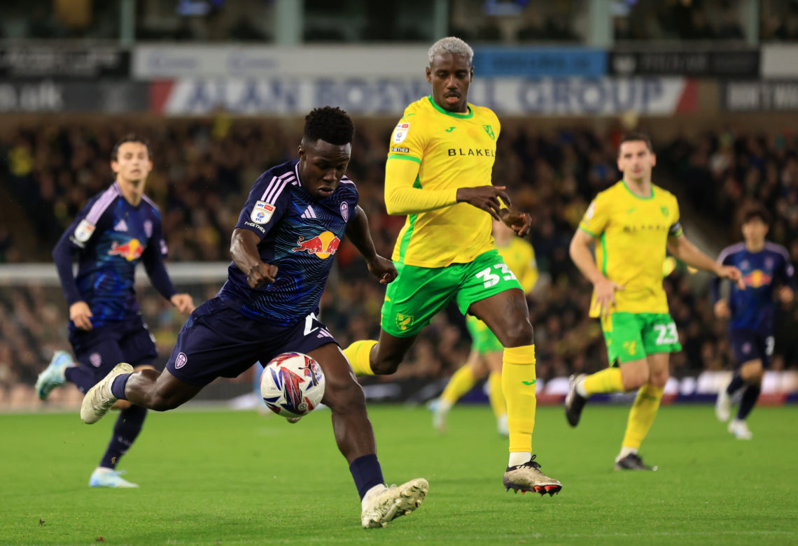 Leeds United player ratings in Norwich draw as Wilfried Gnonto shines ...