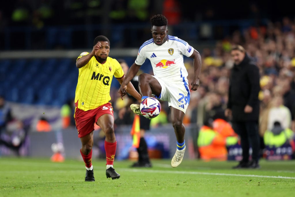 Daniel Farke spotted absolutely raging at one Leeds United player in ...