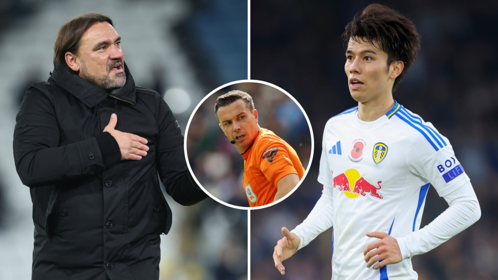 Daniel Farke blasts referee for controversial moment involving Ao ...