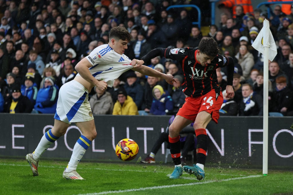 The Leeds United player ratings vs Blackburn Rovers with one 5/10 and ...