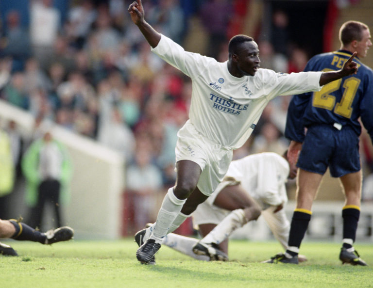 Tony Yeboah made goal-scoring history for Leeds United 30 years ago ...