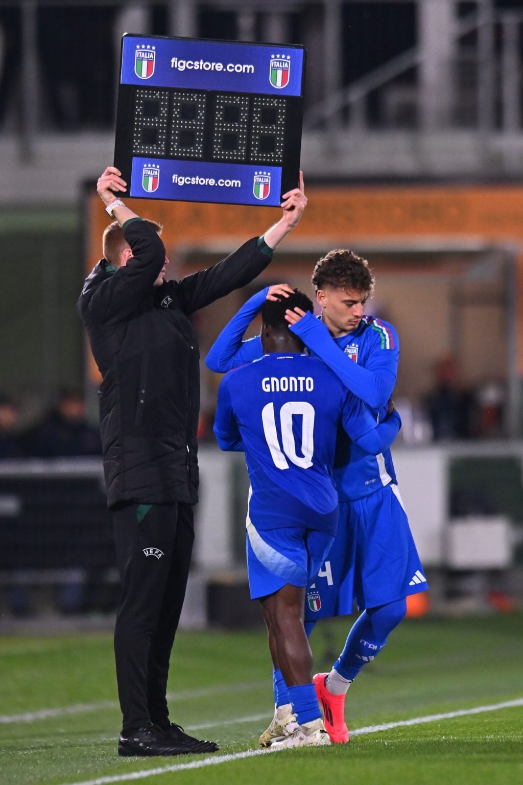 Italy release statement on Leeds United star Wilfried Gnonto’s injury