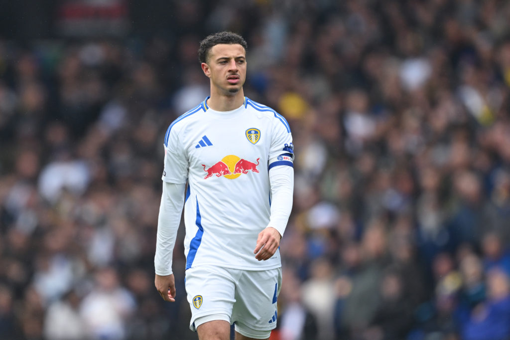 Leeds United captain Ethan Ampadu reacts in three words to Monday's ...