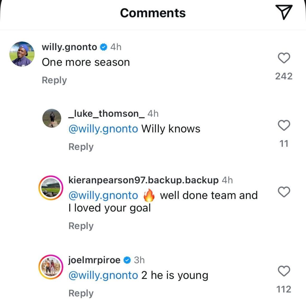 Willy Gnonto demands The 49ers keep Leeds United teammate for ‘one more ...