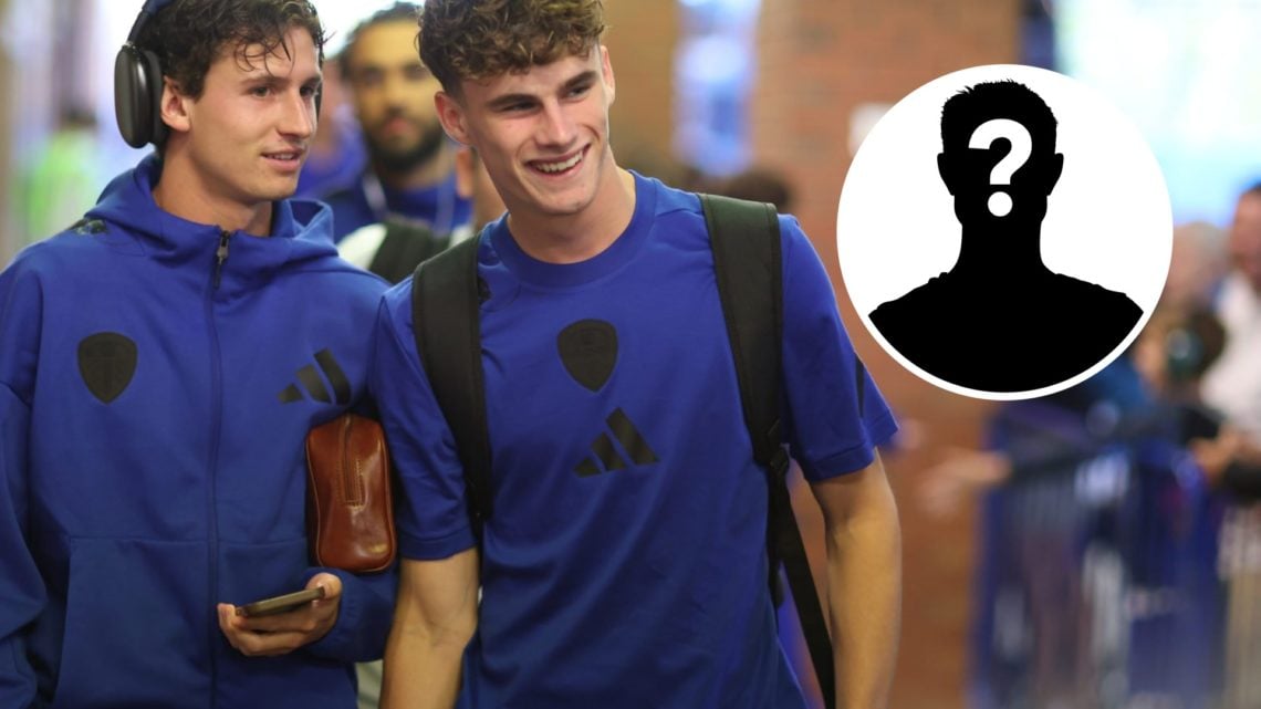 The 18-year-old spotted in senior Leeds United training with Harry Gray ...