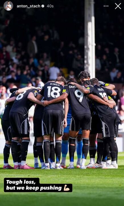 What Anton Stach has told Leeds United fans after struggling against Fulham