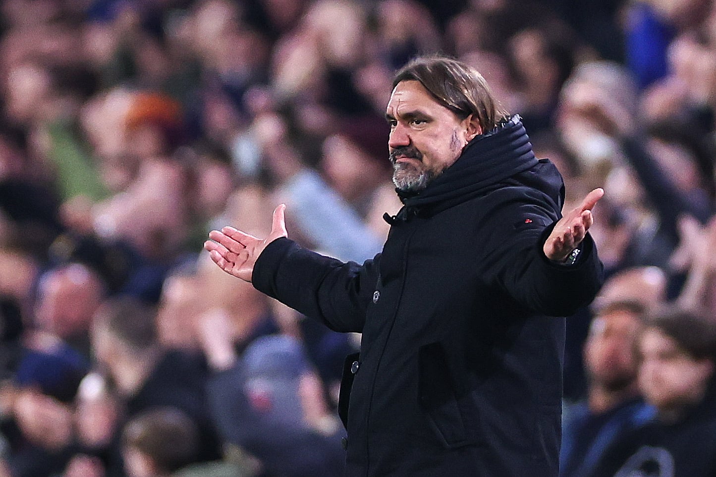 Everything Daniel Farke said on his red card against Man City, and ...