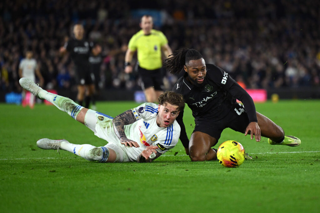 Concern growing as Leeds United star Joe Rodon suffers injury v Man City